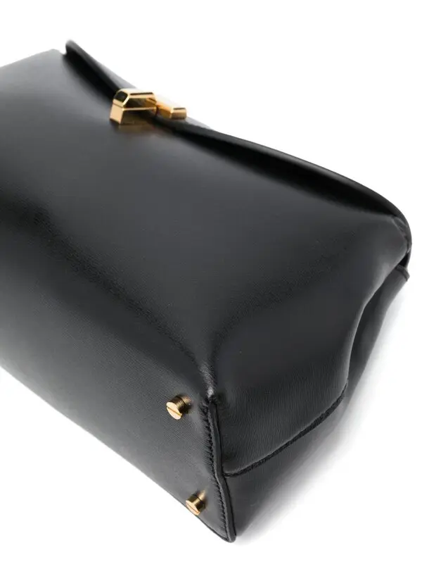 TOTEME T-lock Leather Clutch