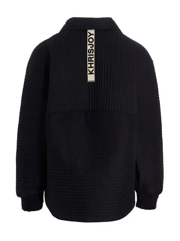 Khrisjoy Chore Quilted Stripes' Down Jacket