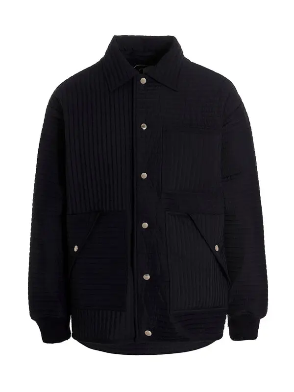 Khrisjoy Quilted Down Jacket - Blue