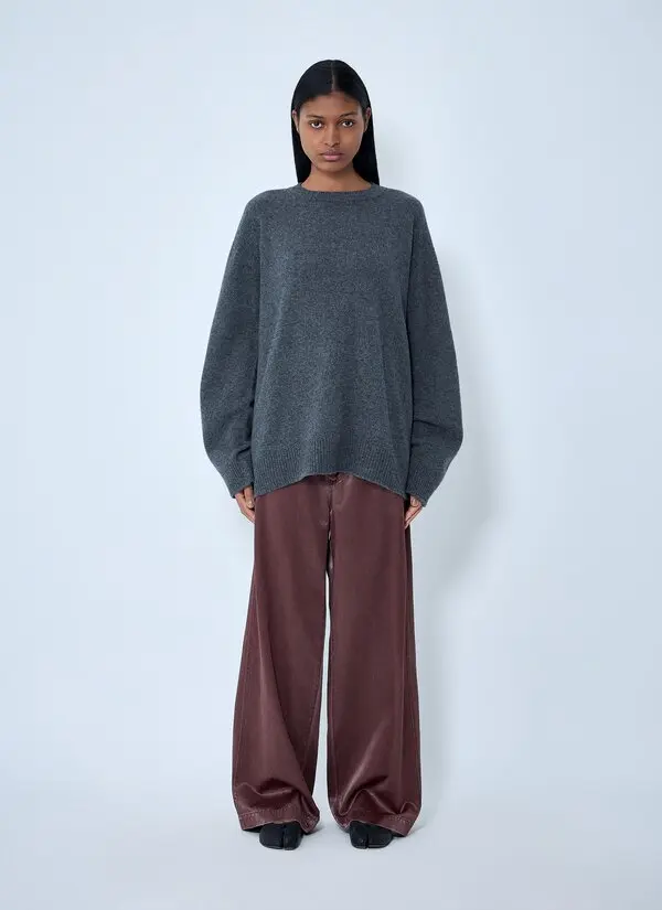 Issey Miyake Oversized Knit Sweater
