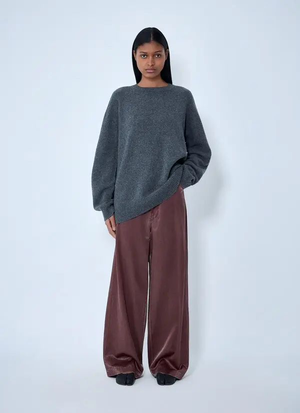 Issey Miyake Oversized Knit Sweater