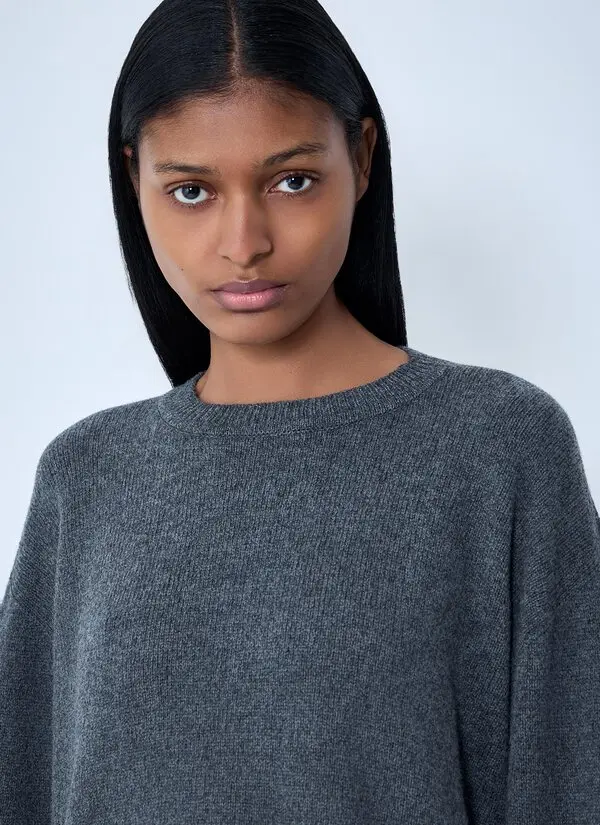 Issey Miyake Oversized Knit Sweater