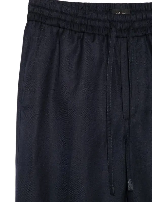 Brioni Asolo Linen And Wool Trousers
