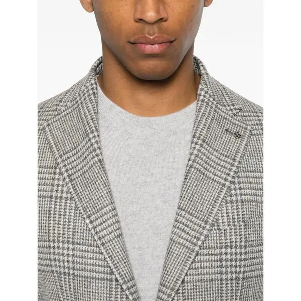 Tagliatore Grey Jackets Blazers