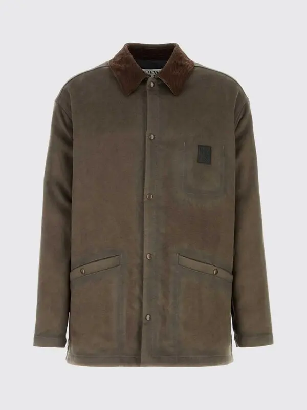 Loewe Cotton Blend Shirt Jacket