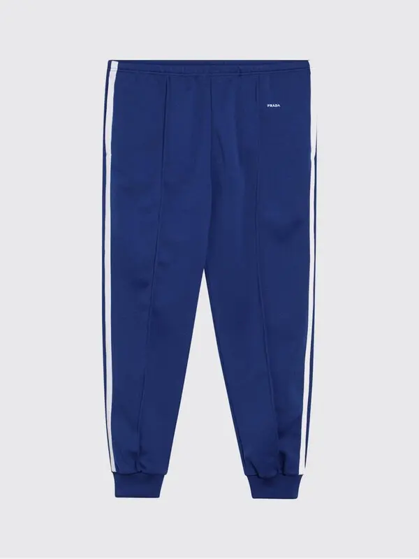 Prada Technical Fabric Jogging Pants - Blue