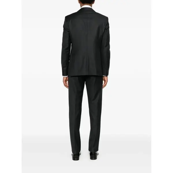 Tagliatore Grey Suits Single Breasted Suits
