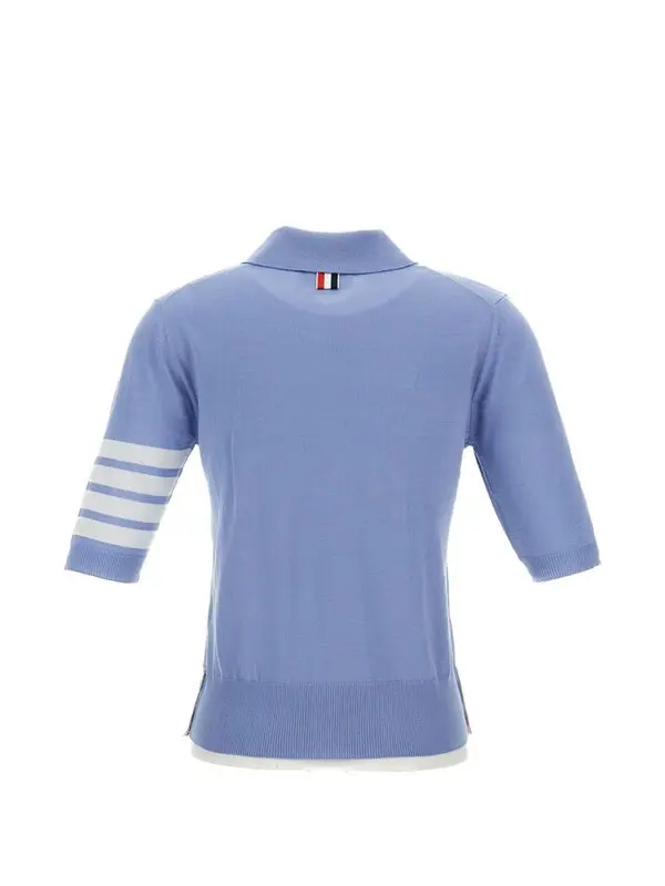 Thom Browne Wool Polo Shirt - Multicolor