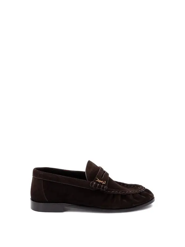 Saint Laurent Calf Leather Le Loafer Loafers - Multicolor