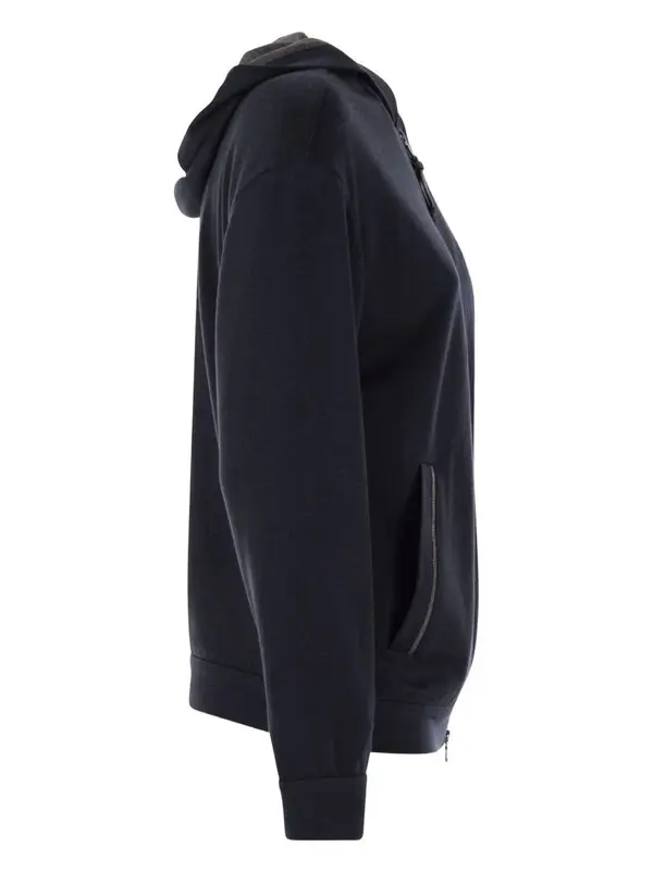 Brunello Cucinelli Hooded Cardigan - Multicolor