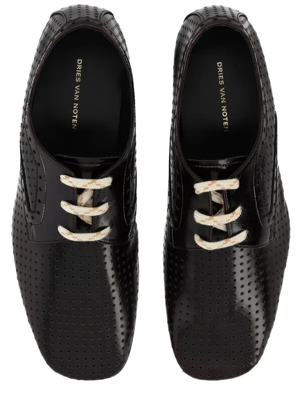 Dries Van Noten Leather Loafer - Brown