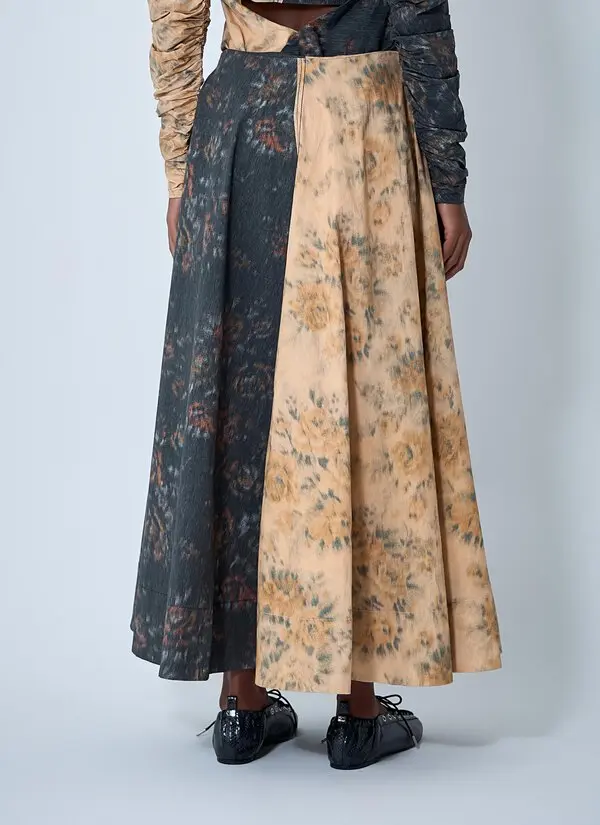 GANNI Midi Circle Skirt