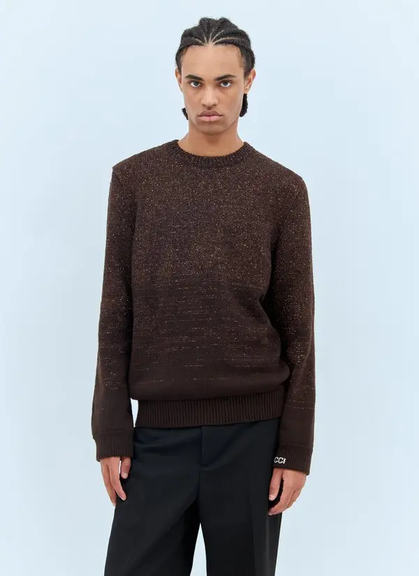 Gucci Sequin Crewneck Sweater