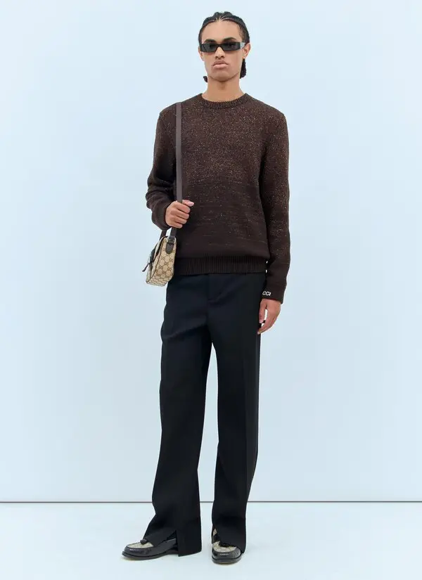 Gucci Sequin Crewneck Sweater