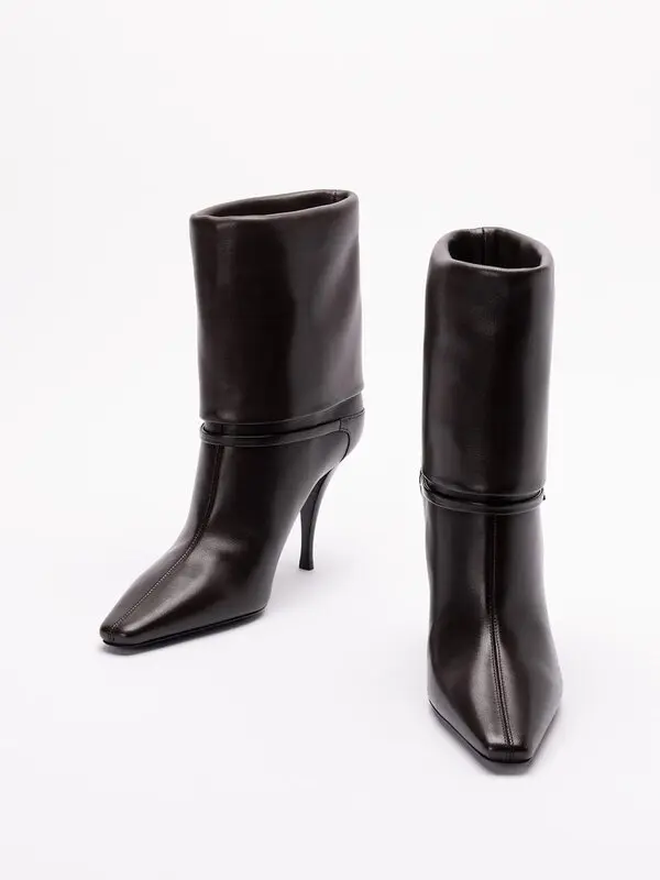 Saint Laurent Niki Boots In Lambskin - Multicolor
