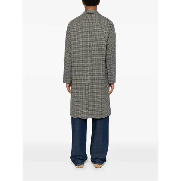 Tagliatore Grey Coats Single Breasted Coats
