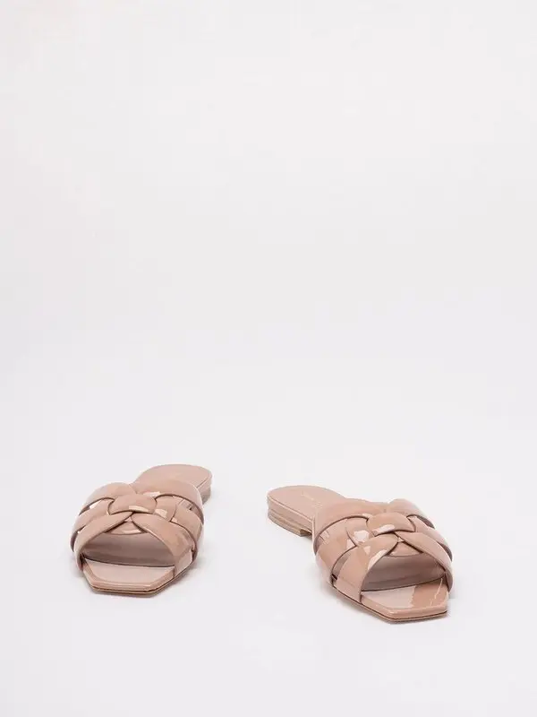 Saint Laurent Tribute Mules - Multicolor