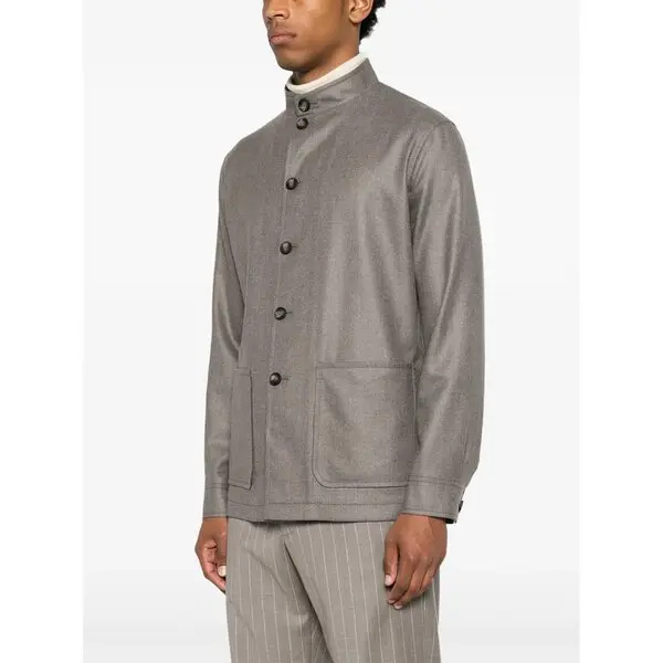 Tagliatore Grey Jackets Shirt Jackets