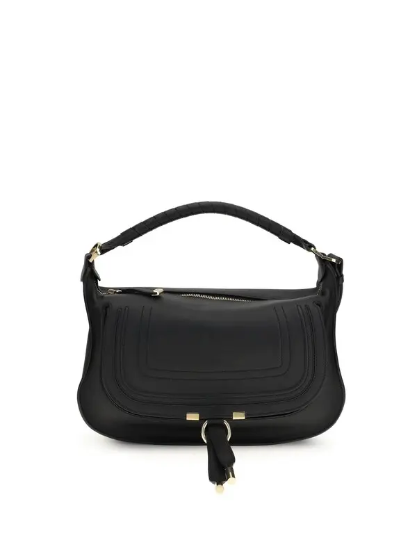 Chloé Marcie Small Shoulder Bag - Black