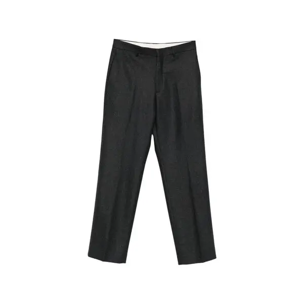 Tagliatore Grey Trousers Tailored Trousers - Gray