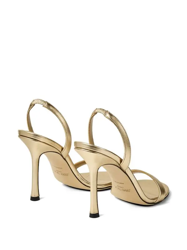 JIMMY CHOO Jenn Leather Sandals - Multicolor