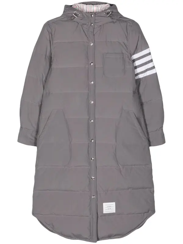 Thom Browne 4bar Long Down Jacket - Multicolor