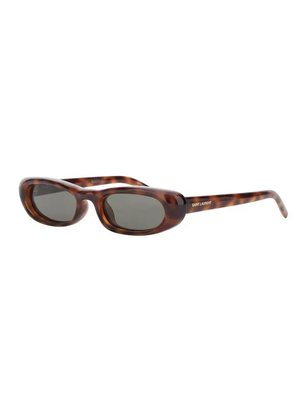 Saint Laurent Sl 557 Shade Plu Geometric - Brown