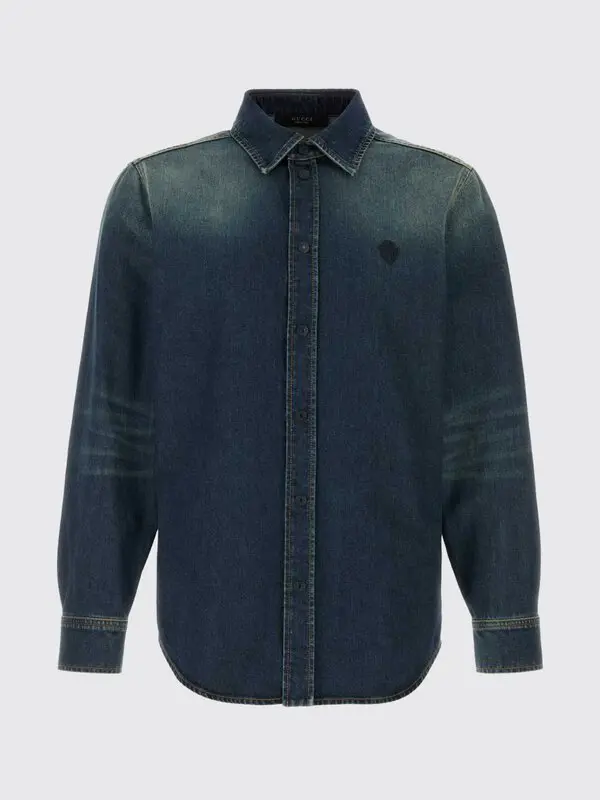 Gucci Cotton Denim Shirt