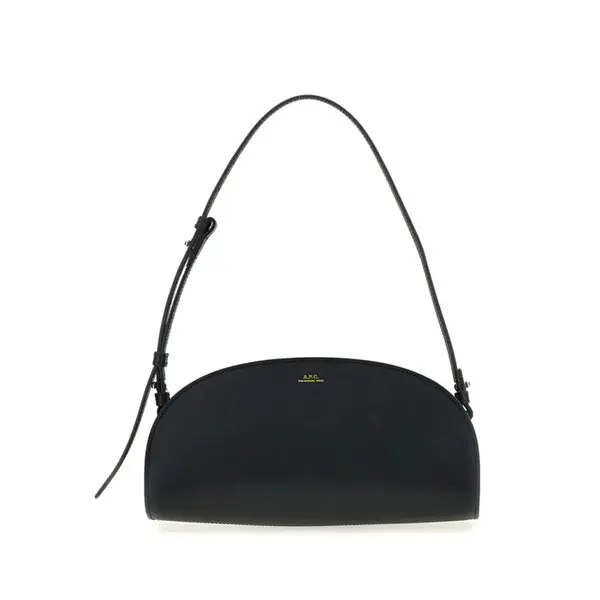 A.p.c. Smooth Calf Leather Shoulder Bag