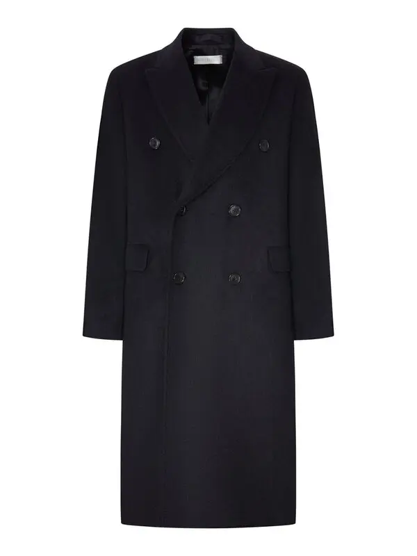 Our Legacy Whale Double-breasted Mohair Wool Coat