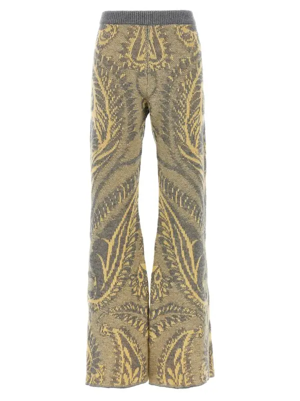 Etro Paisley Knit Trousers - Multicolor