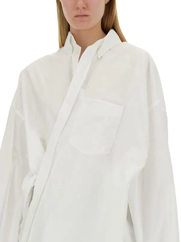Balenciaga Cotton Wrap Shirt