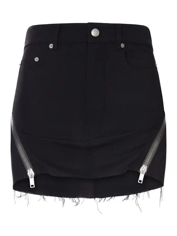 Rick Owens Banana Miniskirt - Black