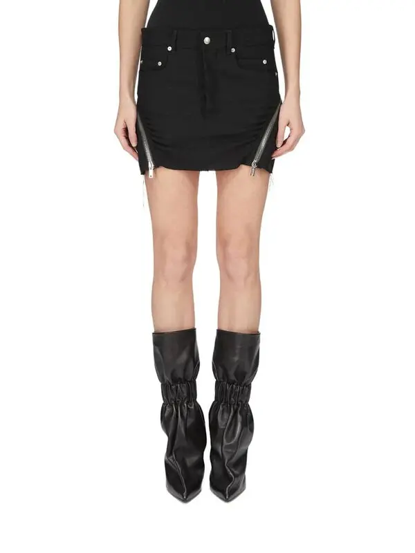 Rick Owens Banana Miniskirt - Black
