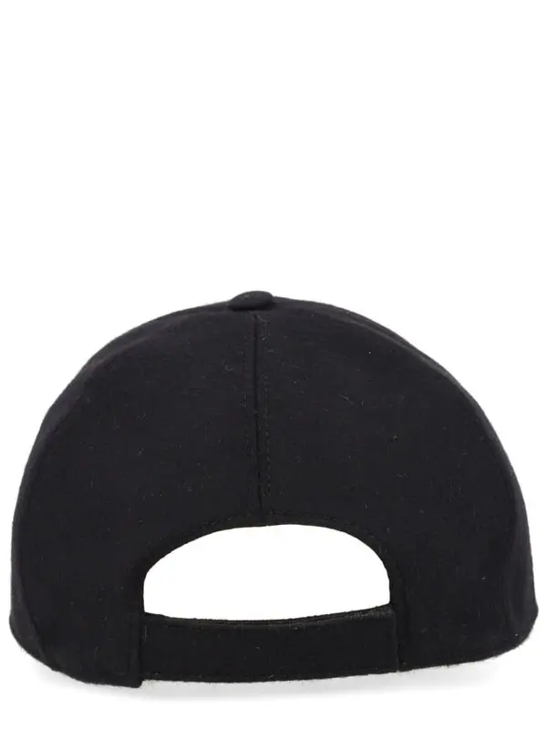 Fendi Wool And Cashmere Baseball Hat