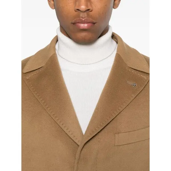 Tagliatore Neutrals Coats Single Breasted Coats