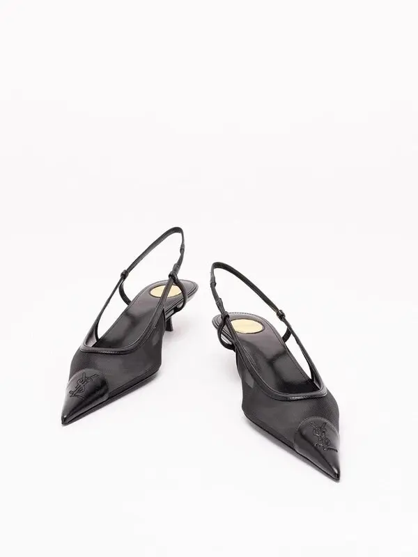 Saint Laurent Gaspar Slingbacks - Multicolor