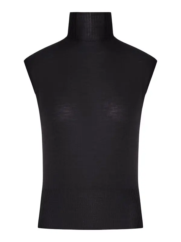 Rick Owens Turtle Knitted Top