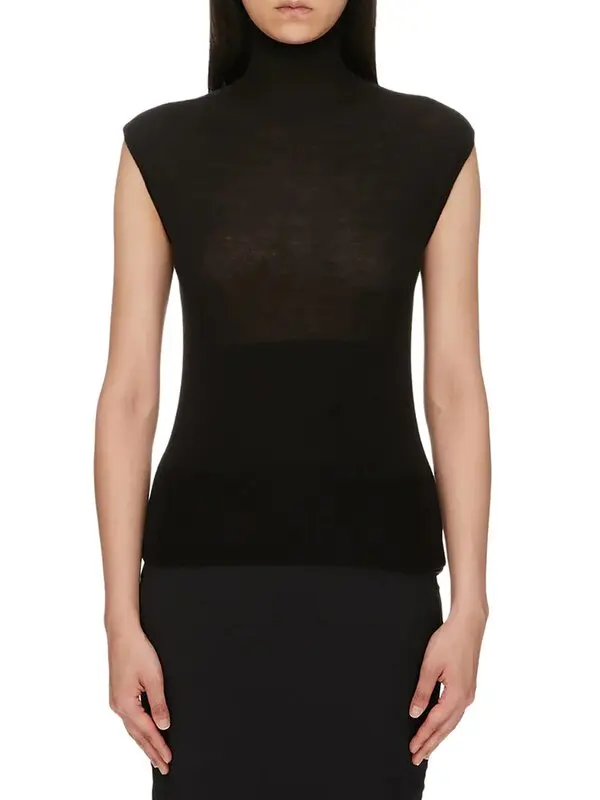 Rick Owens Turtle Knitted Top