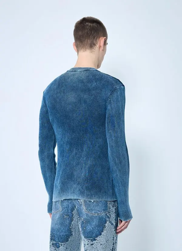 DIESEL® K-darin-d Cotton Sweater - Blue