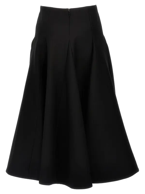 Valentino Garavani Solid Crepe Couture' Skirt