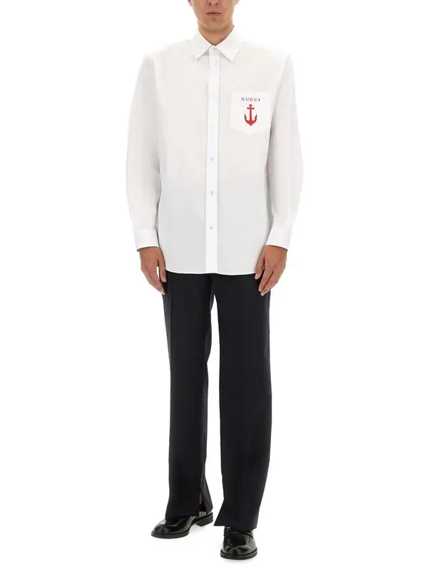 Gucci Shirt With Embroidery