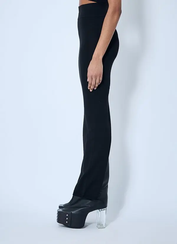 Rick Owens Wool Knit Maxi Skirt