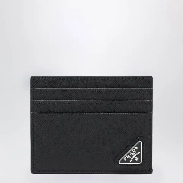 Prada Saffiano Leather Credit Card Holder