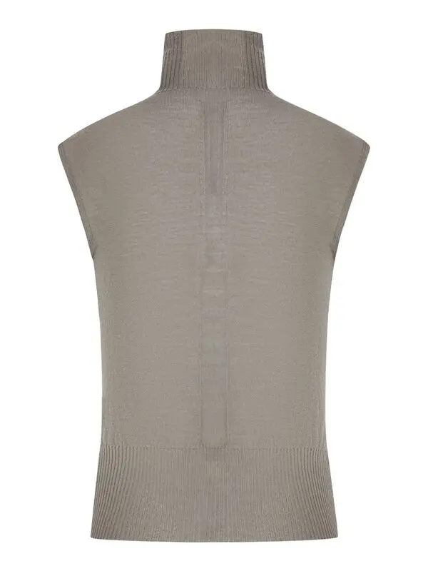 Rick Owens Turtle Knitted Top