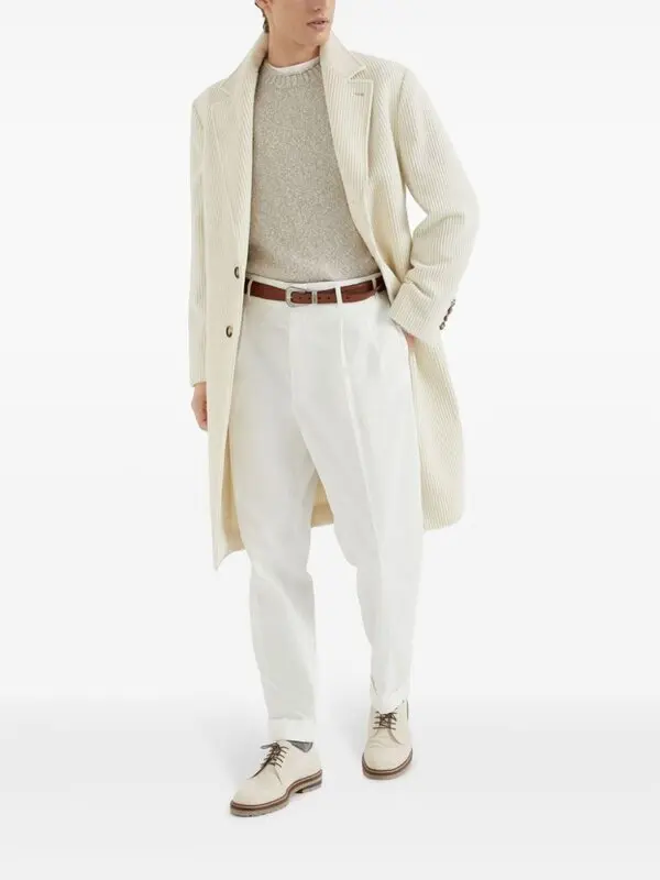 Brunello Cucinelli Wool Crew Neck Sweater - Multicolor