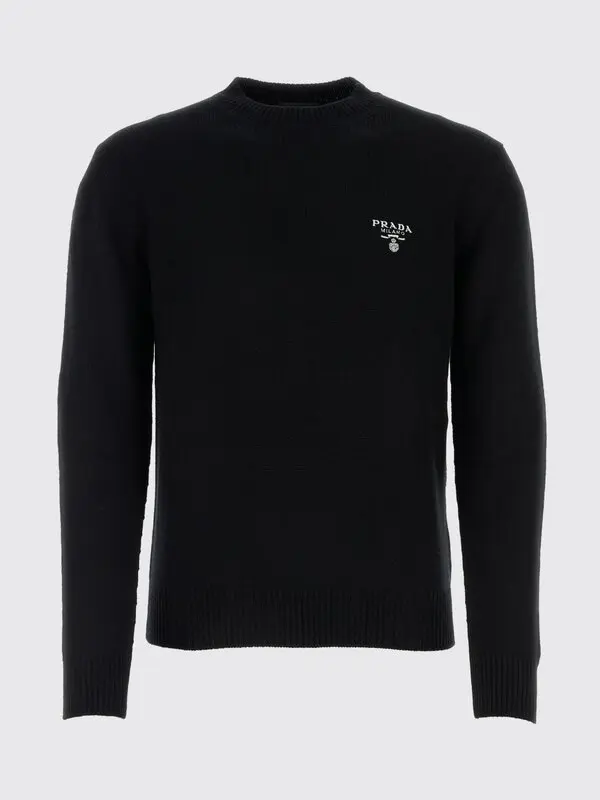 Prada Cashmere Knit Sweater - Black