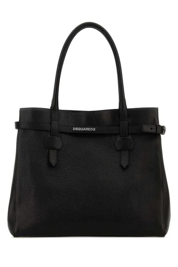 Dsquared2 Leather Twin Shopping Bag
