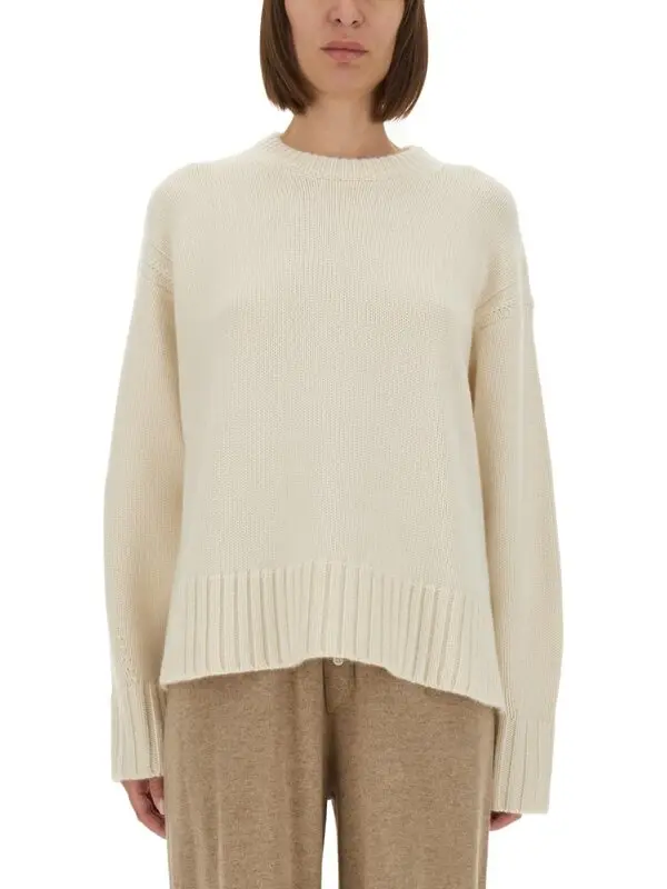 Guest In Residence Cozy Crew Shirt - Cream