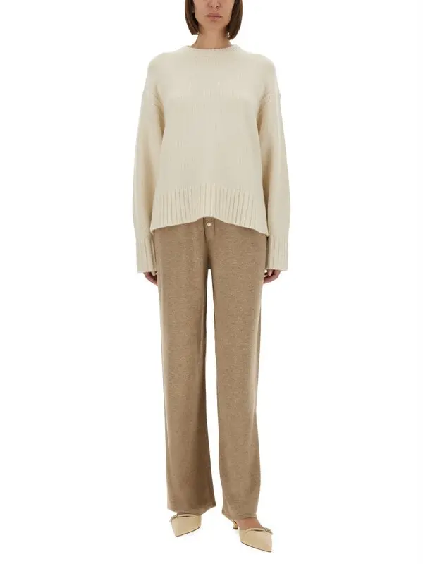 Guest In Residence Textured Crewneck Sweater - Cream